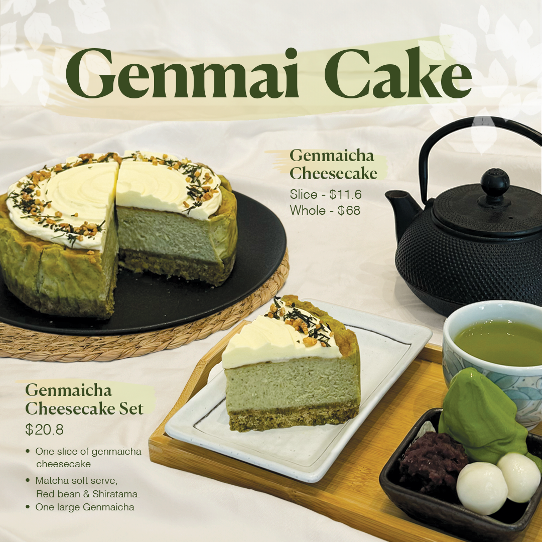 Genmai Cheesecake (Pre-Order) – TSUJIRI New Zealand